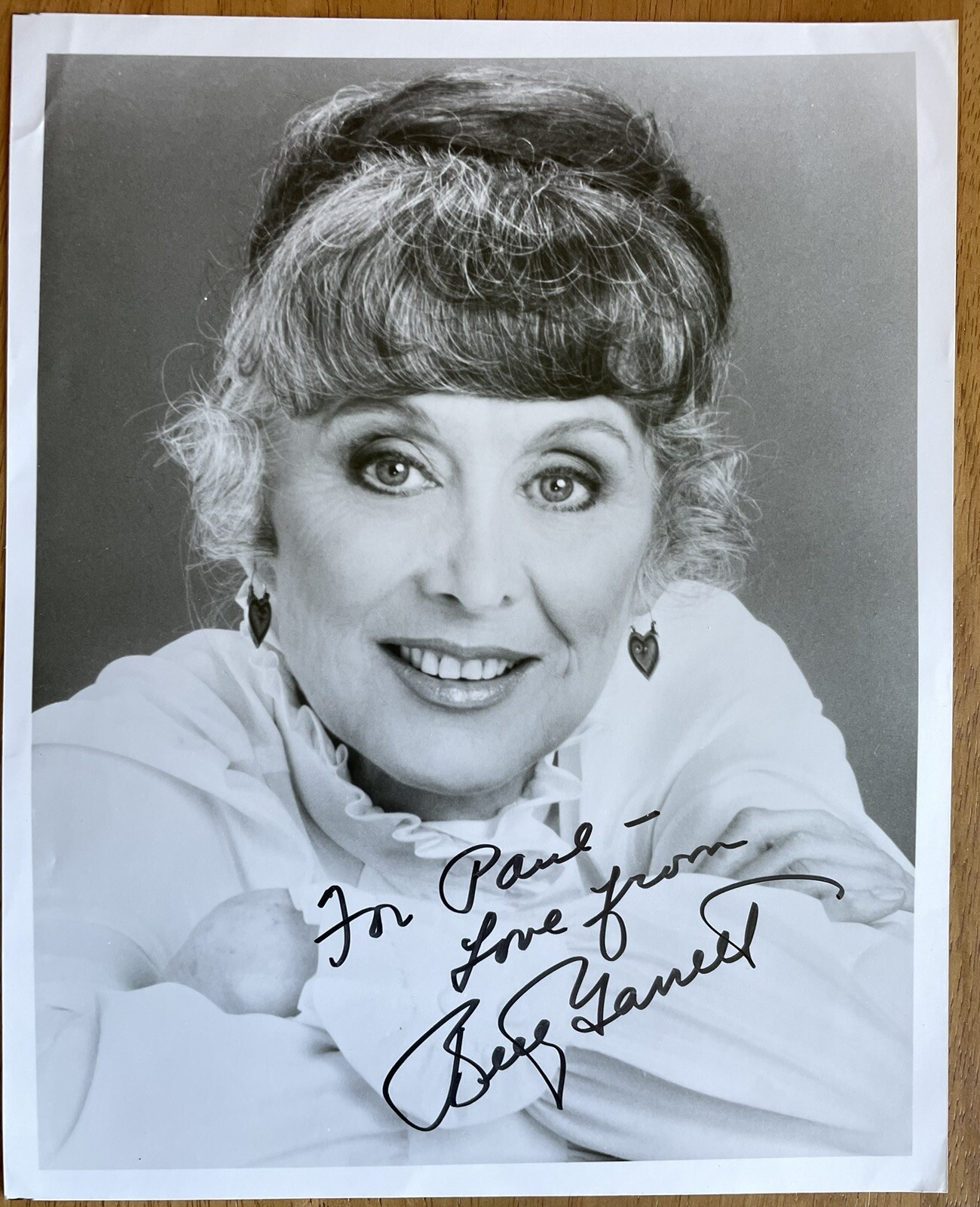 "Laverne & Shirley" Actress Betty Garrett Autograph Photo | eBay UK