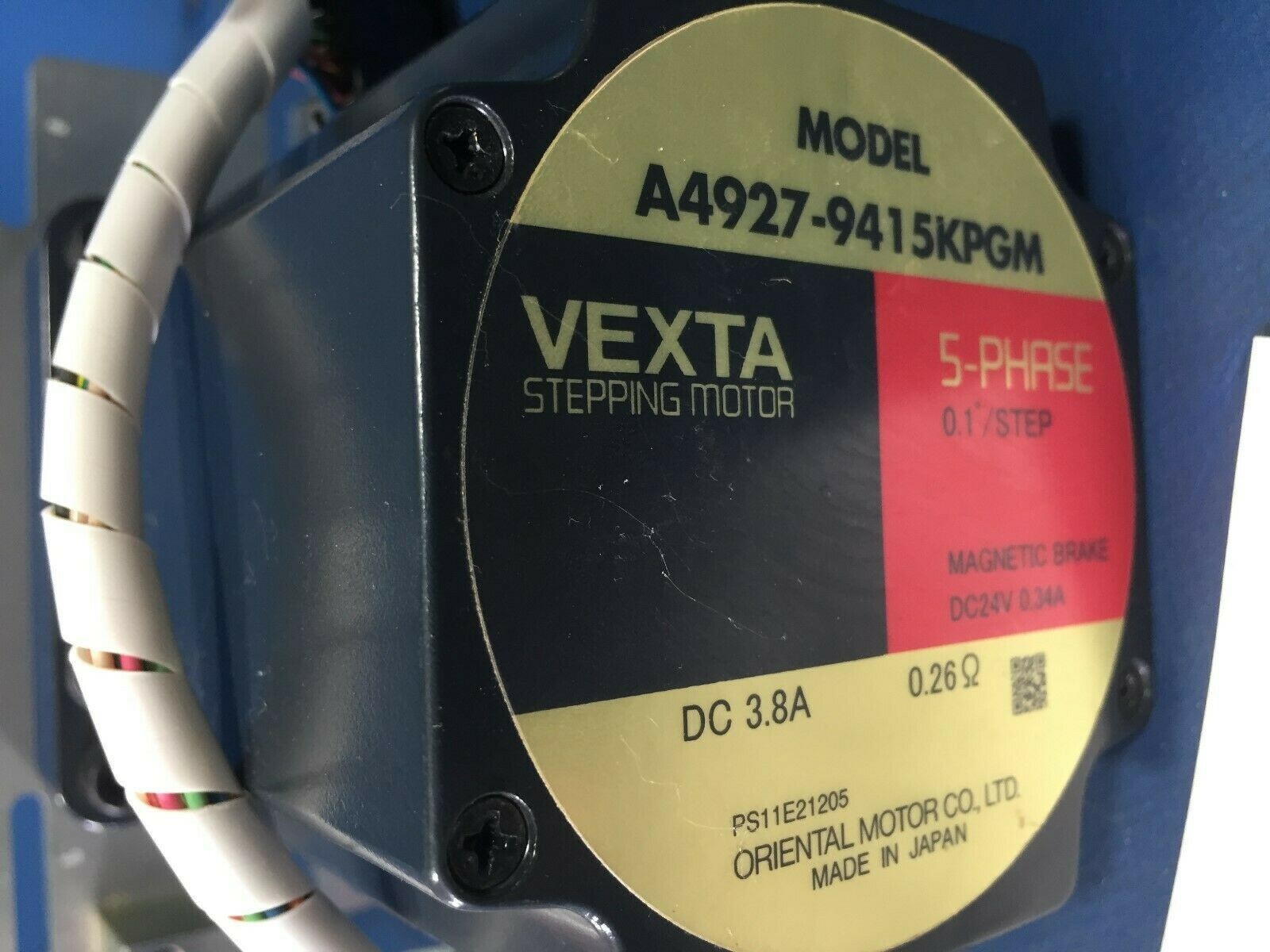 VEXTA A4927-9415KPGM STEPPING MOTOR 5-PHASE | eBay