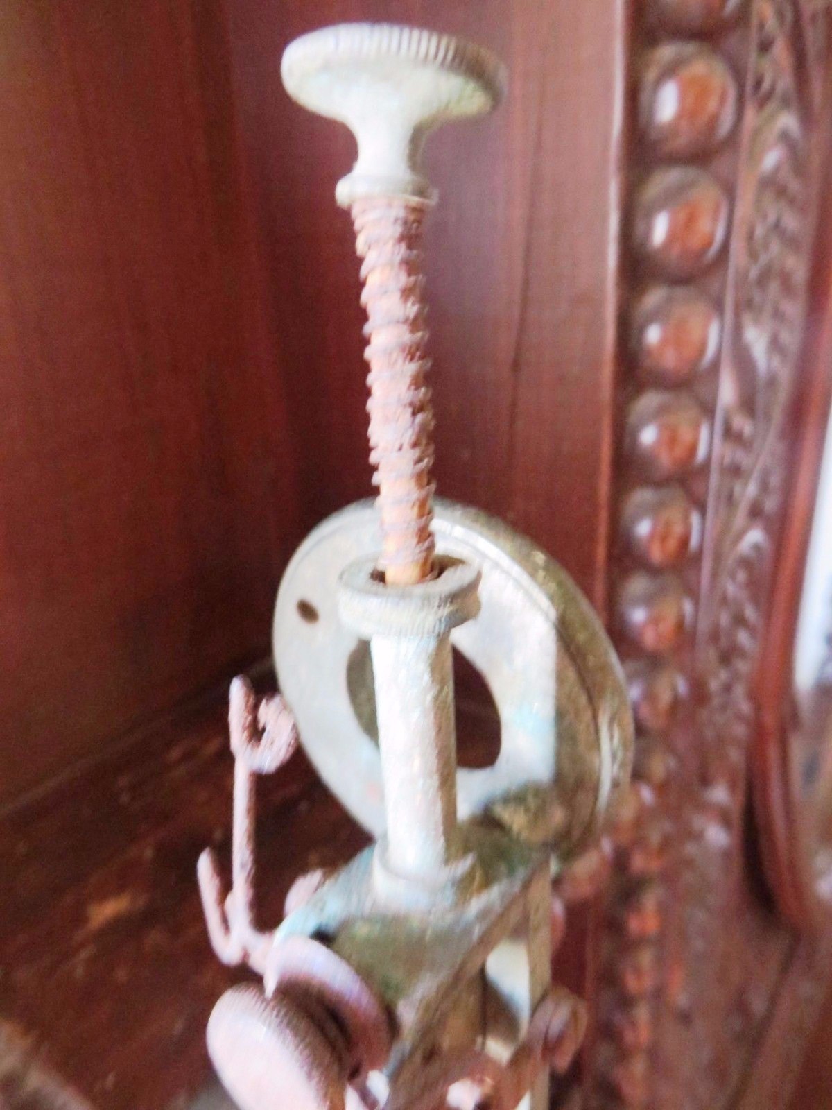 Antique MOLDACOT lock stitch Pocket Portable Sewing Machine Nonworking ...