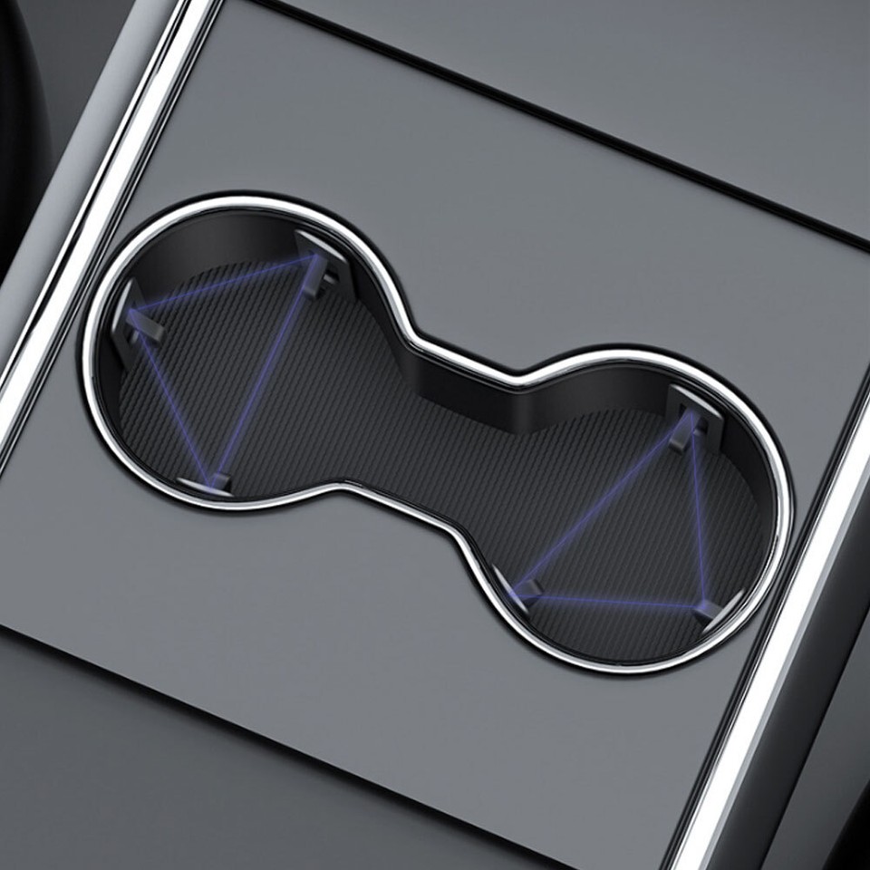 3x Car Parts Cup Holder Position Limiter Slot Stabilizer Fixer Black ...