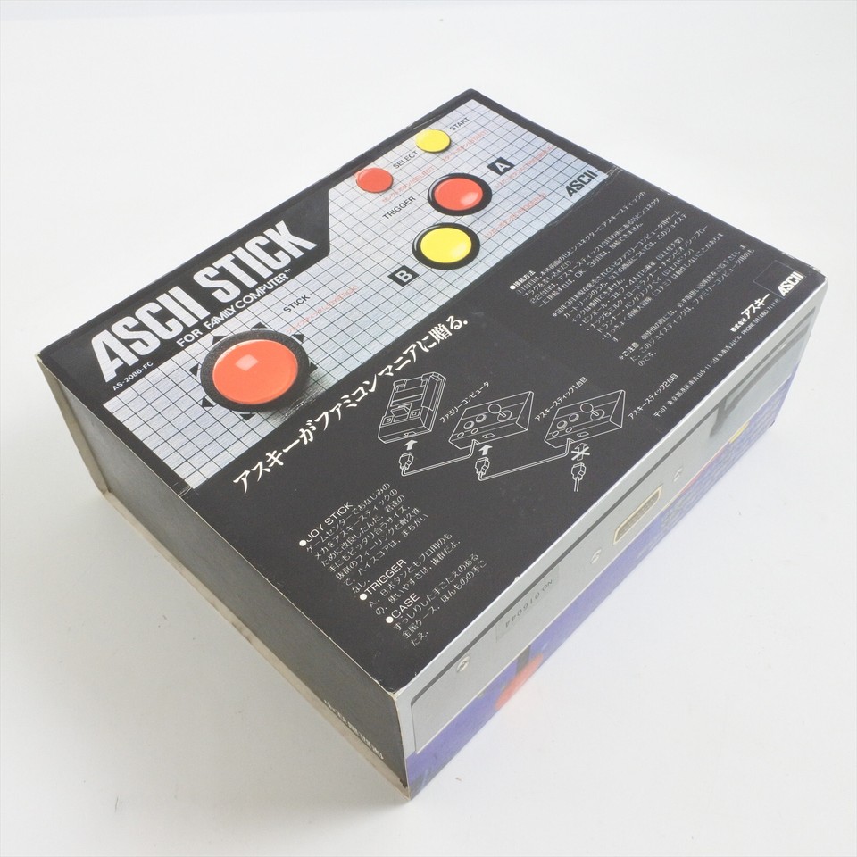 ASCII STICK Controller Boxed AS-2088-FC For Nintendo Famicom FC 2849 | eBay