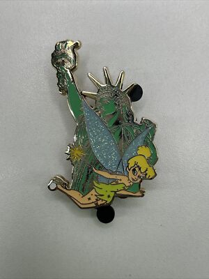 Tinker Bell Statue of Liberty LE 250 Disney Pin Tink New York City ...