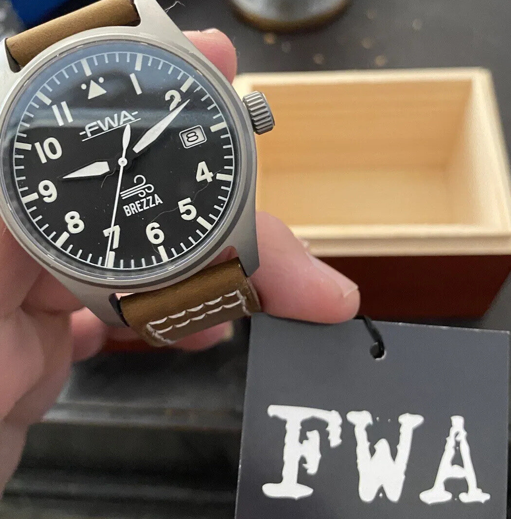 FWA 40 Mm Titanium Flieger Watch … New ——NH35a ——Automatic Movement | eBay