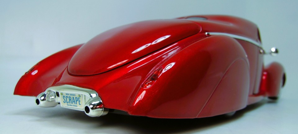 Hot Rod Ford Mecury Merc Chopped Dragster Race Car Custom Built Metal ...