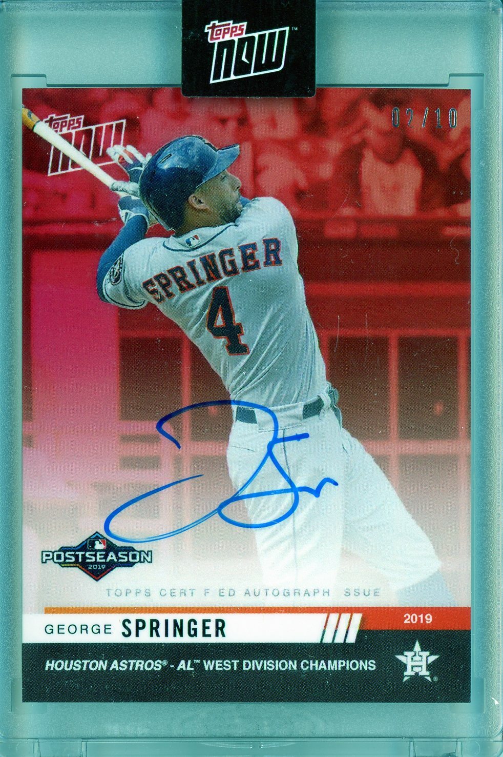 George Springer Autographed Memorabilia | Signed Photo, Jersey ...