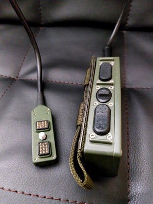 Russian Combat Radio Station Azart REMOTE for R-187-P1 | eBay