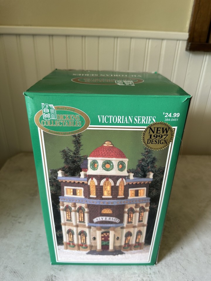 Dickens Collectables Victorian Series University 1997 Lit Christmas ...