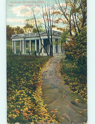 Divided-Back PARK SCENE Omaha Nebraska NE : make an offer hk7670 | eBay UK