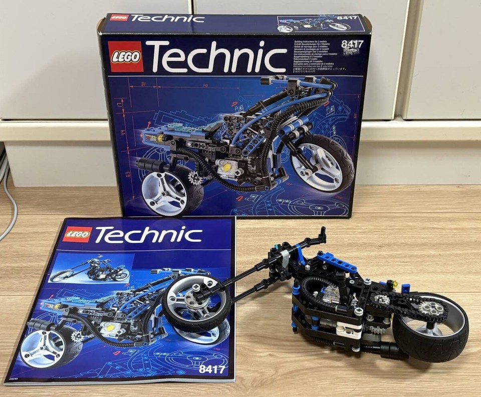 LEGO Technic 8417 Motorcycle 2-in-1 Mag Wheel Master Used | eBay