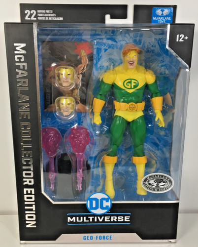 GEO FORCE OUTSIDERS #24 MCFARLANE DC GOLD LABEL COLLECTOR PLATINUM ...