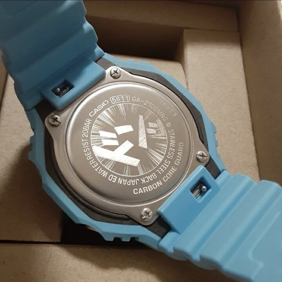 CASIO G SHOCK GA2100MNG2AJR Manga Theme Blue Men Watch Japan | eBay