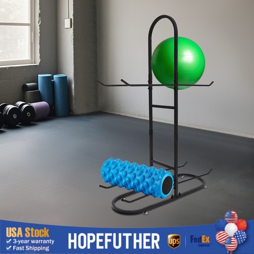Stabilising Ball Rack Exercise Ball Holder Yoga Ball Storage Rack USA ...