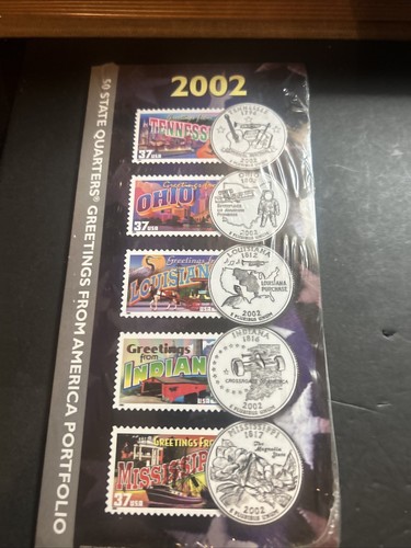 2002 50 State Stamps Portfolio | eBay