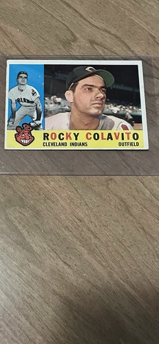 1960 TOPPS #400 Rocky Colavito/OF/Cleveland-9time All-Star-Ex-NM | eBay