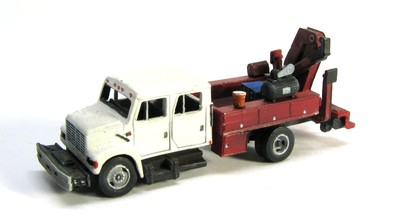 N Scale Crew Cab Maintenance of Way Truck Model Kit by Showcase ...