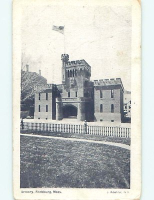 Pre-1907 ARMORY BUILDING Fitchburg Massachusetts MA : : make an offer ...