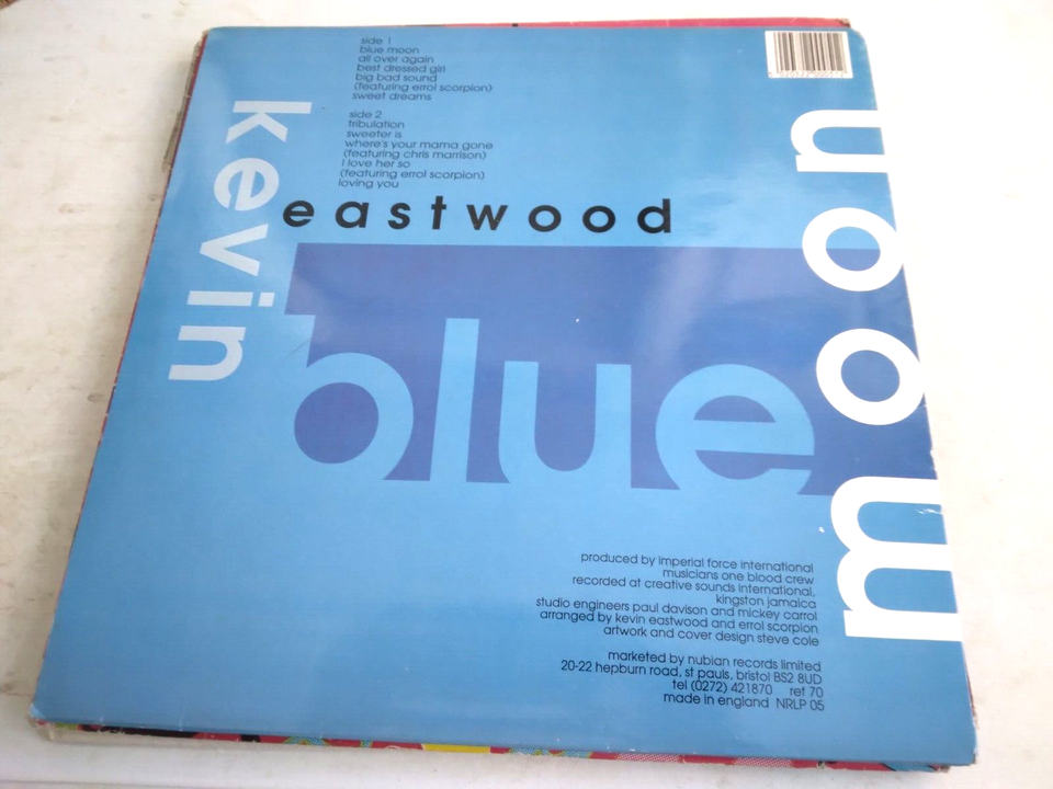 Kevin Eastwood – Blue Moon - Vinyl LP 1990 | eBay