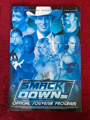 WWE Raw Smackdown Official Souvenir Programs Lot Of 3 Wrestling John ...