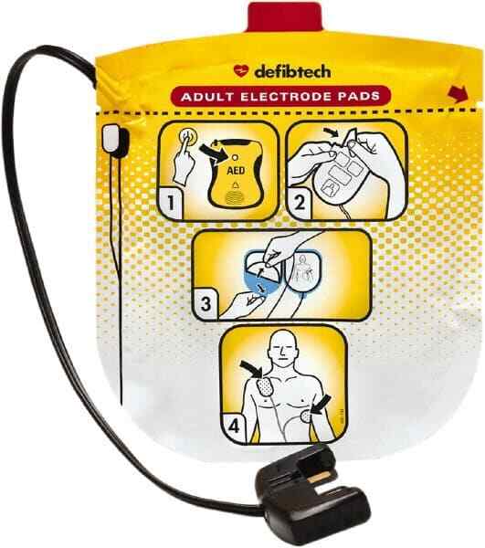 Defibtech Ddp-2001 Electrode Pads Adult Pair 38n663 for sale online | eBay
