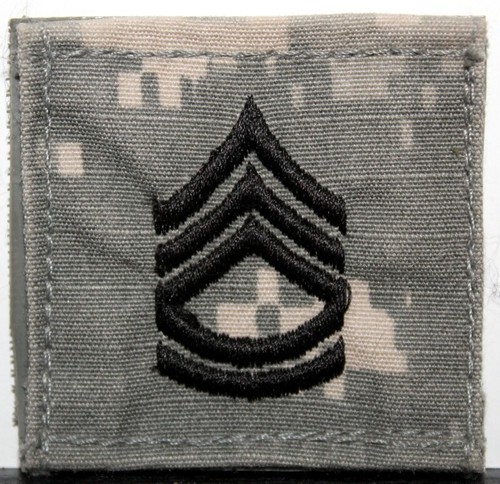 US Army Sergeant 1st Class Universal Camouflage Pattern Rank Insignia ...