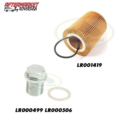 LAND ROVER FILTER SERVICE KIT LR2 FREELANDER 2 08-12 ROV0133 LR001419 ...
