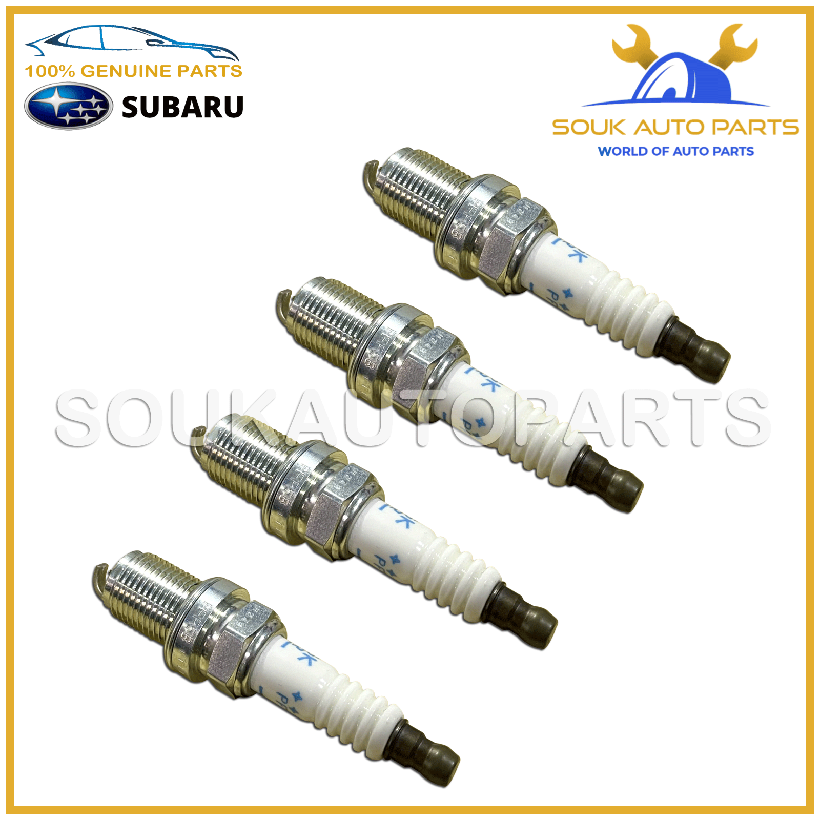 22401-AA530 Genuine Subaru SPARK PLUG SET OF 4 EJ205 NGK PFR6G WRX 2.0 ...