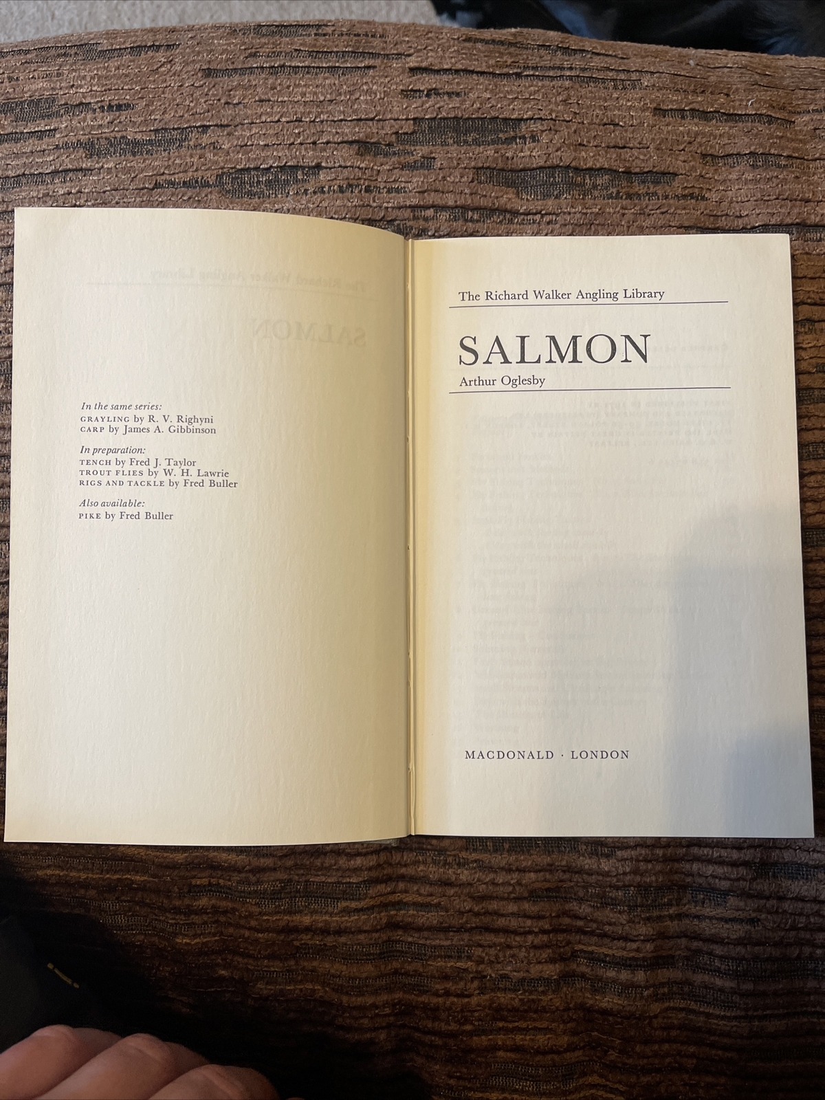 Salmon Arthur Oglesby Book | eBay