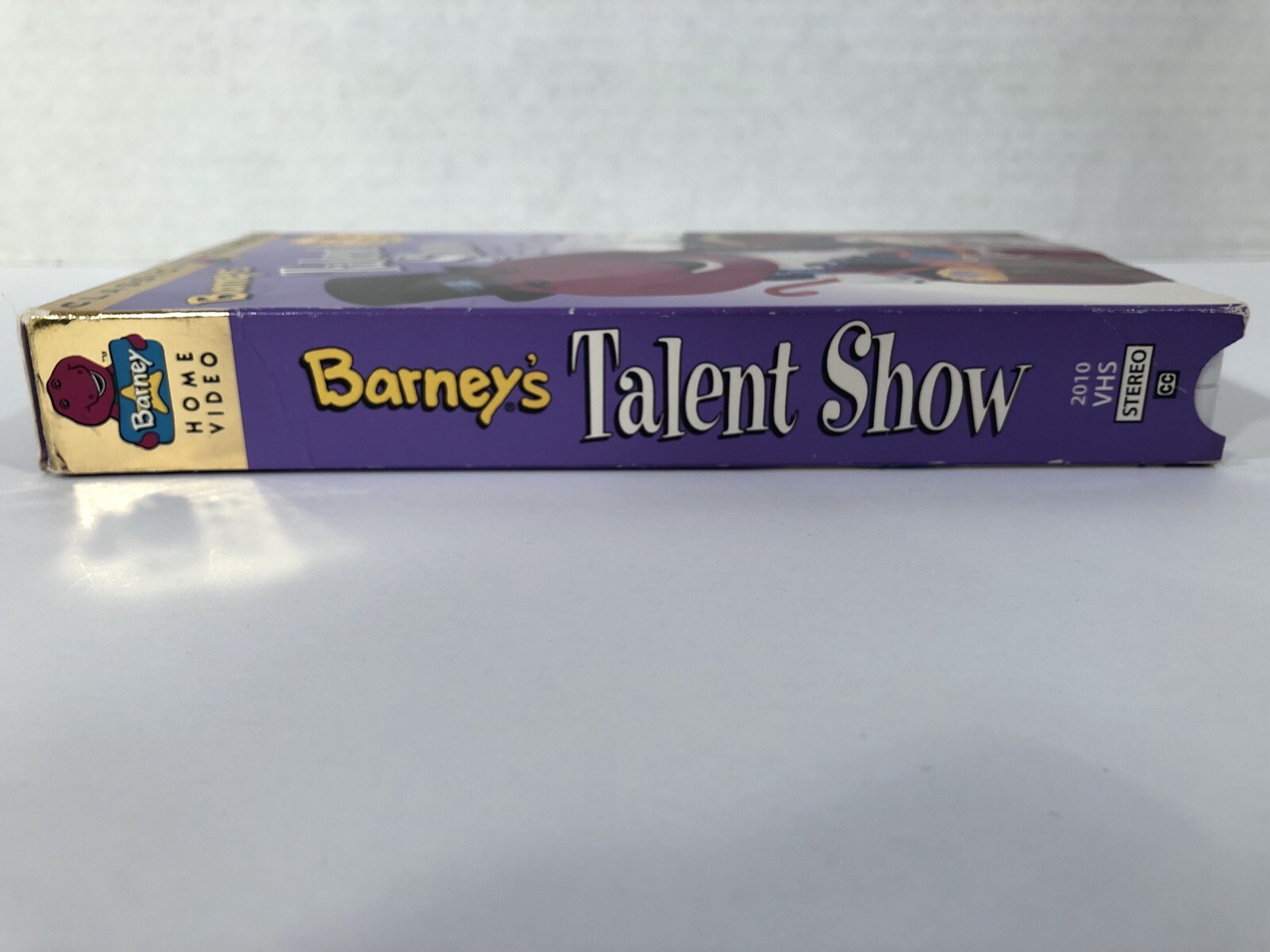 Barney - Barney's Talent Show VHS WHITE TAPE CLASSIC COLLECTION FREE ...