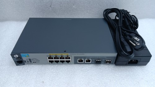 HPE HP Aruba 2530-8G PoE+ 8-Port Gigabit Ethernet Switch J9774A W ...