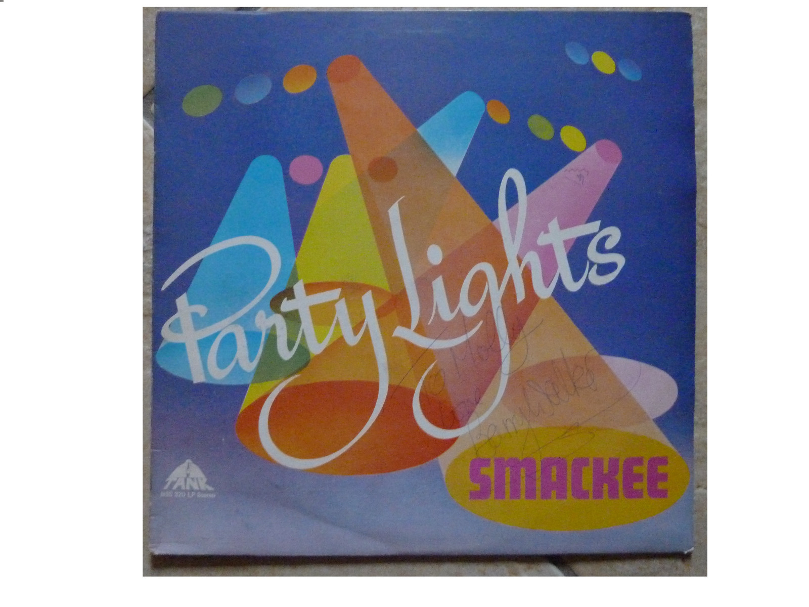 SMACKEE * PARTY LIGHTS * SIGNED VINYL LP TANK BSS 320 PLAYS GREAT | eBay UK