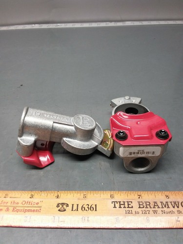 2/PACK of Tectran 1011E Aluminum Emergency Gladhands | eBay