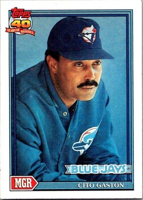 1991 Topps #81 Cito Gaston Desert Shield | eBay