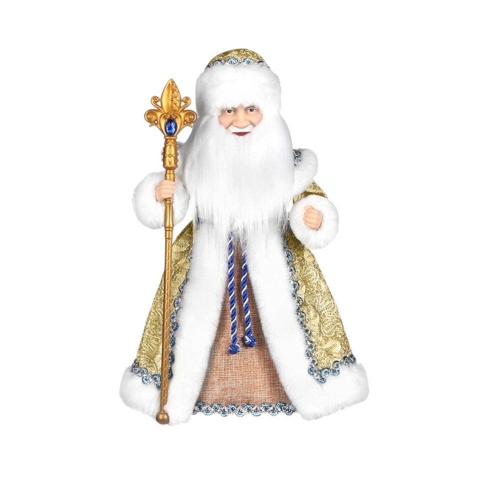12" Father Frost Musical Doll Ded Moroz Christmas Figurine [SINGS IN ...