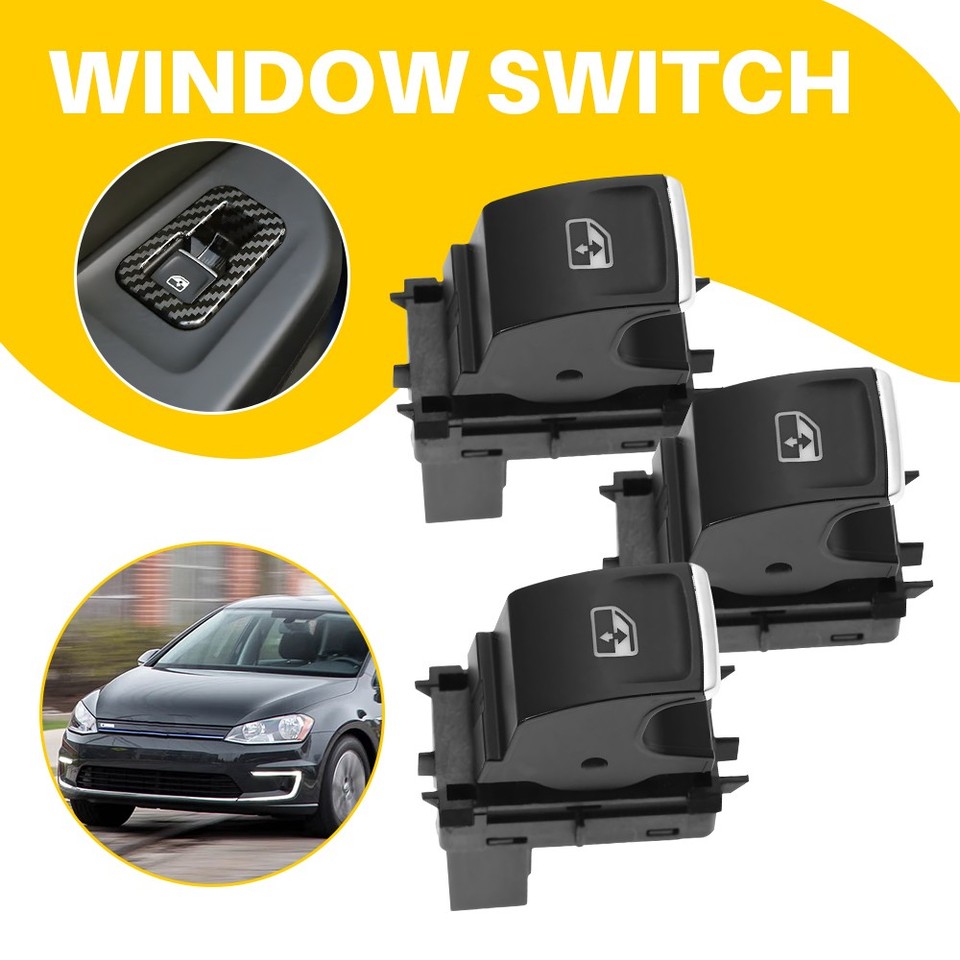 3Pcs Power Window Control Switch For VW e-Golf 2016-2019 5G0-959-855-L ...