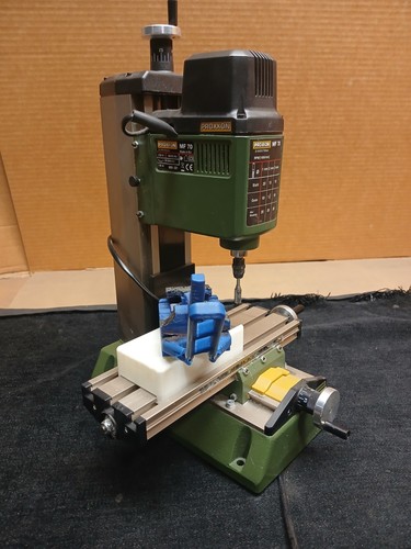 PROXXON Mini Milling Machine MF70 Bench Drill w/ Precision Steel Vice ...