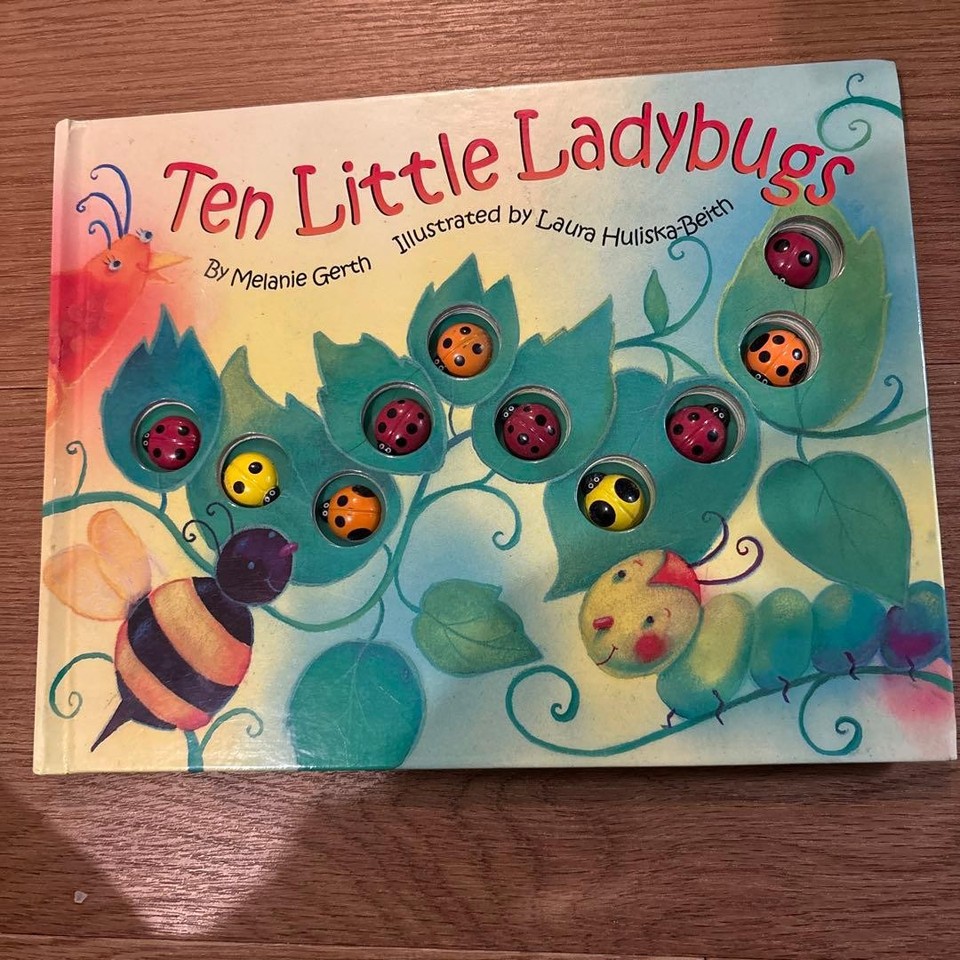 Ten Little Ladybugs Children's Book by Melanie Gerth, Illustrated | eBay