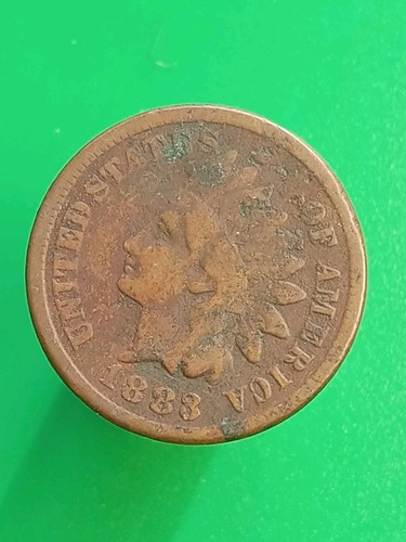 1883 Indian Head Penny One 1 Cent Coin 1c Philadelphia Free Shipping ...