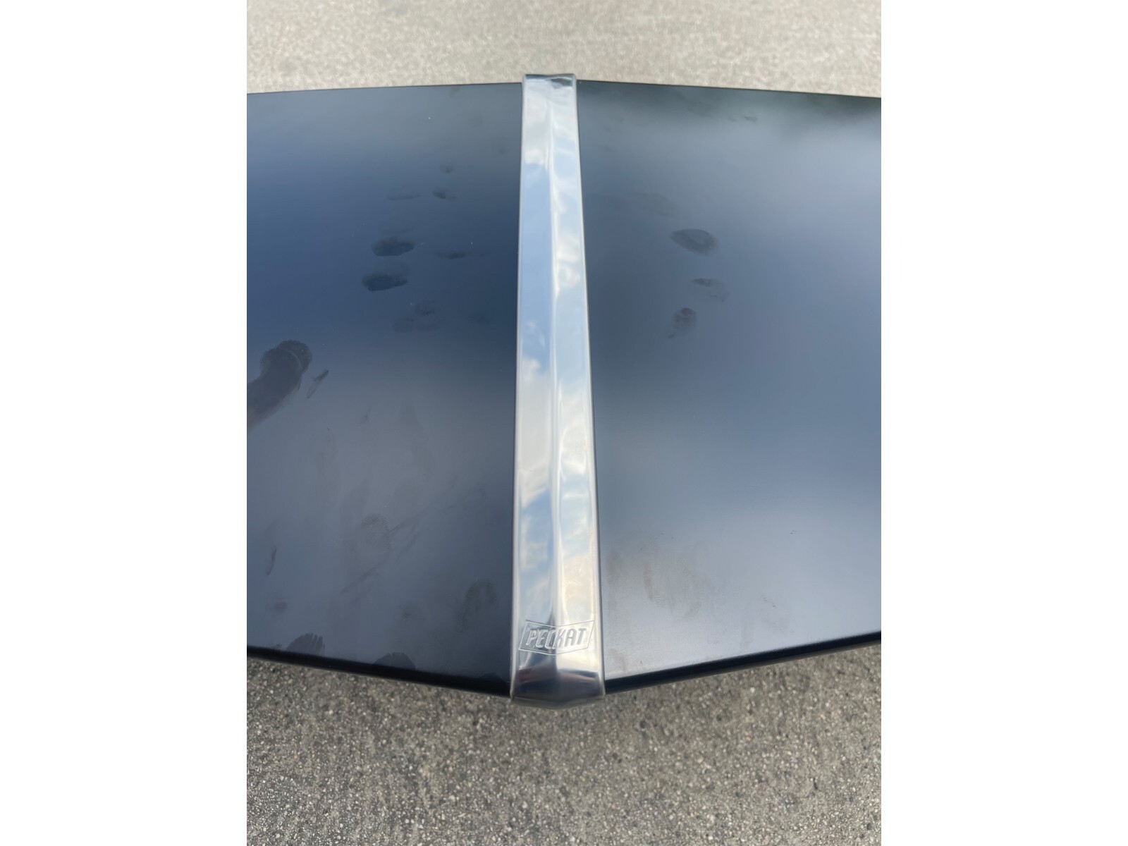 Peckat Two Piece Outside Outer Exterior Sun Visor For Split Windshield ...