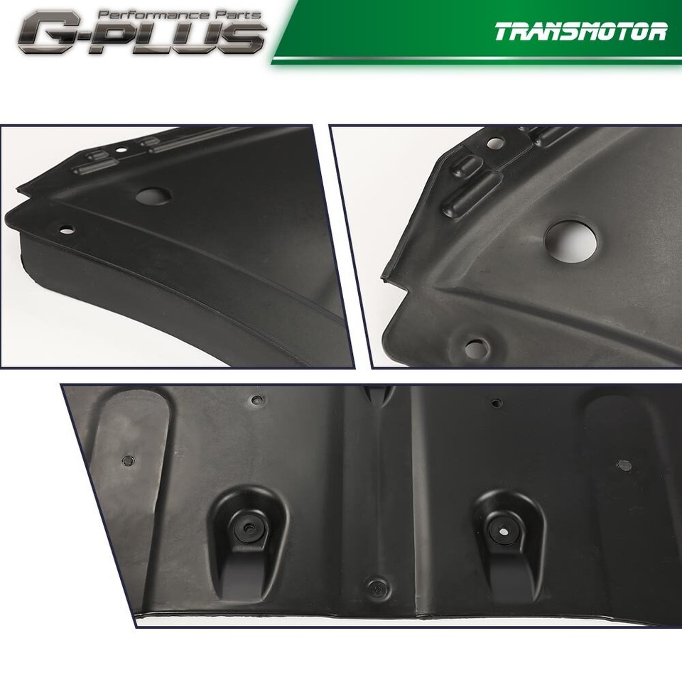 Engine Splash Shield Front Fit for Hyundai Sonata 2015-2017 HY1228184 ...