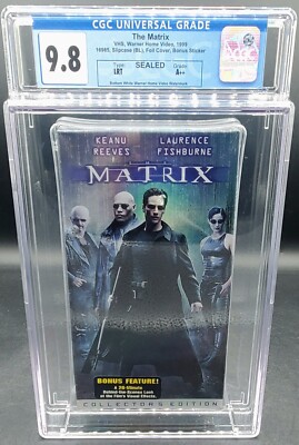 9.8 A++ !!! CGC 1999 THE MATRIX GRADED MOVIE IGS VGA | eBay
