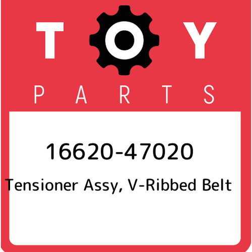 16620-47020 Toyota Tensioner assy, v-ribbed belt 1662047020, New ...