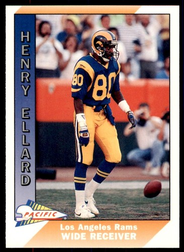 1991 Pacific Henry Ellard . Los Angeles Rams #249 | eBay