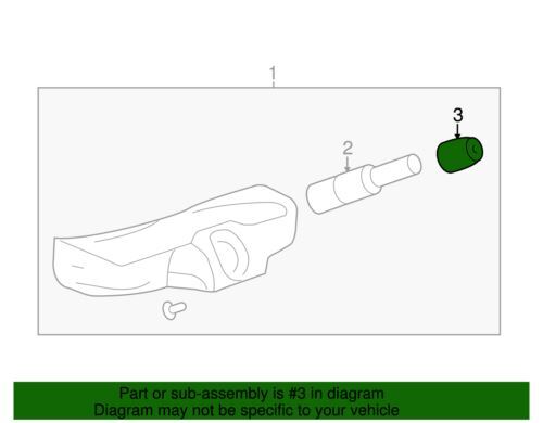 NEW Genuine GM Tire Pressure Monitoring Sensor Cap 13598913 Buick GMC ...