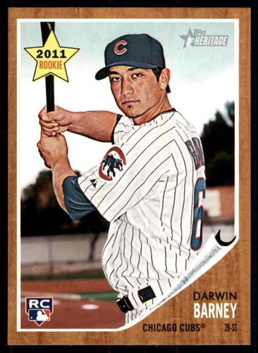 2011 Topps Heritage Darwin Barney RC #276 Chicago Cubs | eBay
