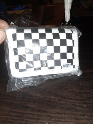 Vans Checkered Black ' White Bifold Wallet | semashow.com