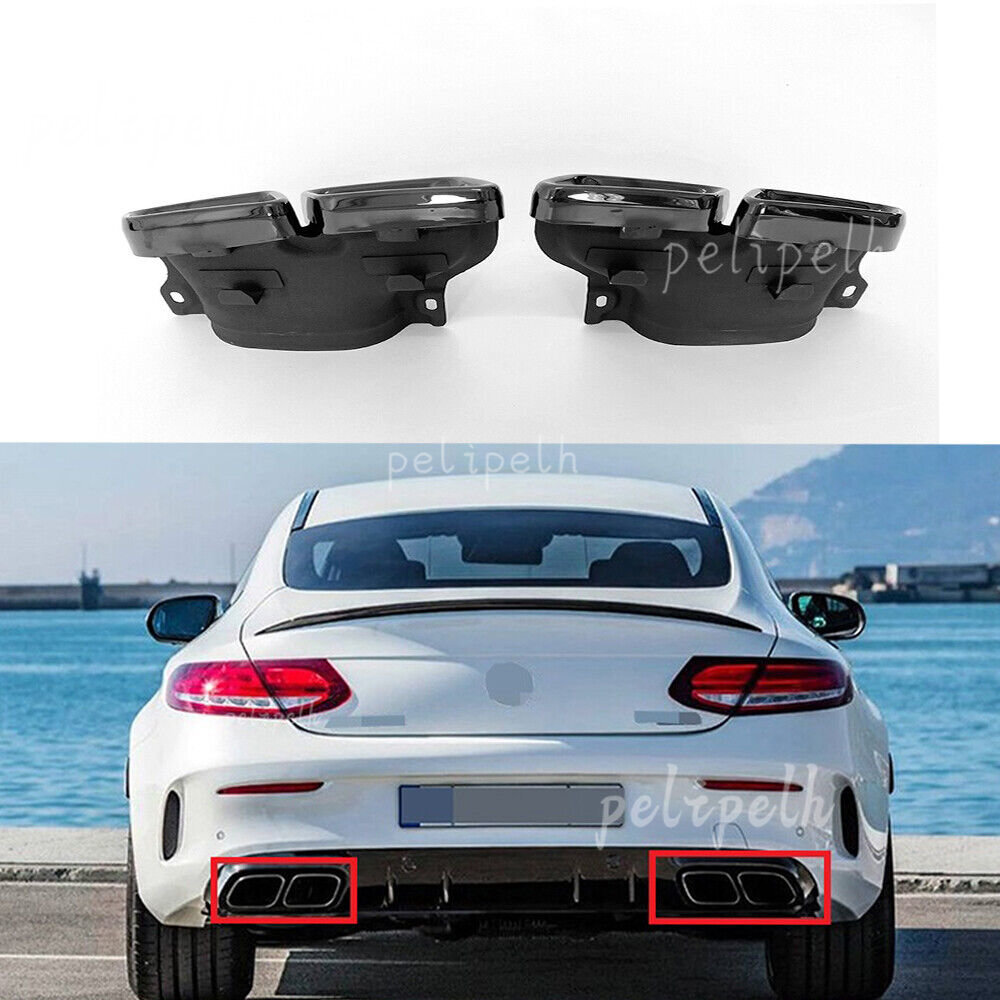 Fits for Mercedes W205 2015-2018 Retrofit Upgrade AMG C63 Four-door ...