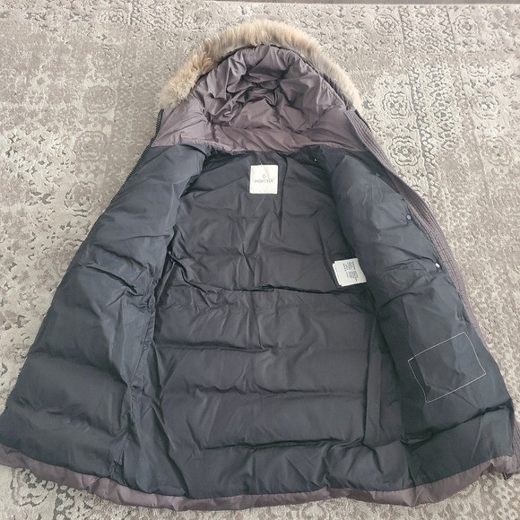 Moncler Fragonette Fur-Trim Puffer Coat Size 0 | eBay Moncler Fragonette Fur-Trim Puffer Coat Size 0 | eBay