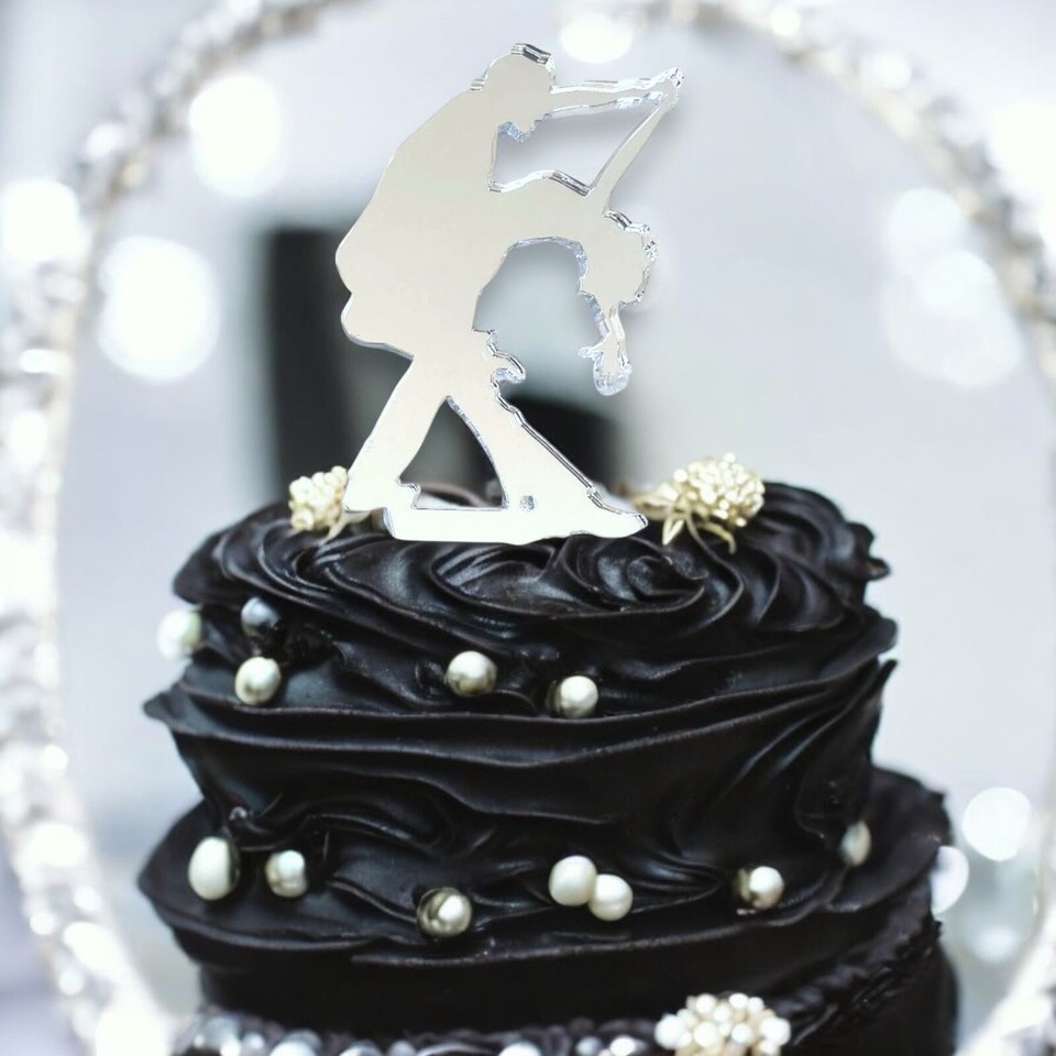 Latin Dancing Cake & Cupcake Toppers, Many Colours & Sizes Plain or ...