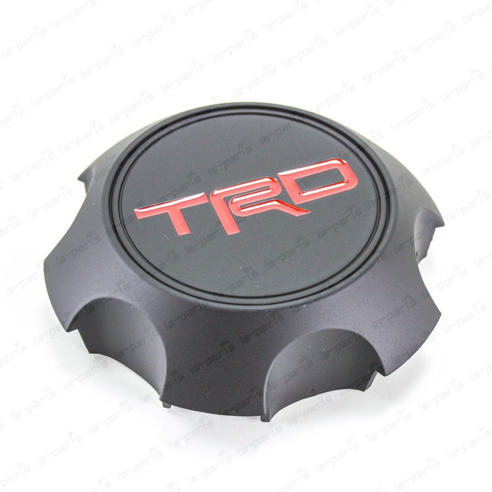 New Genuine OEM Toyota Tacoma 4Runner 17" TRD Matte Black Wheel Center ...