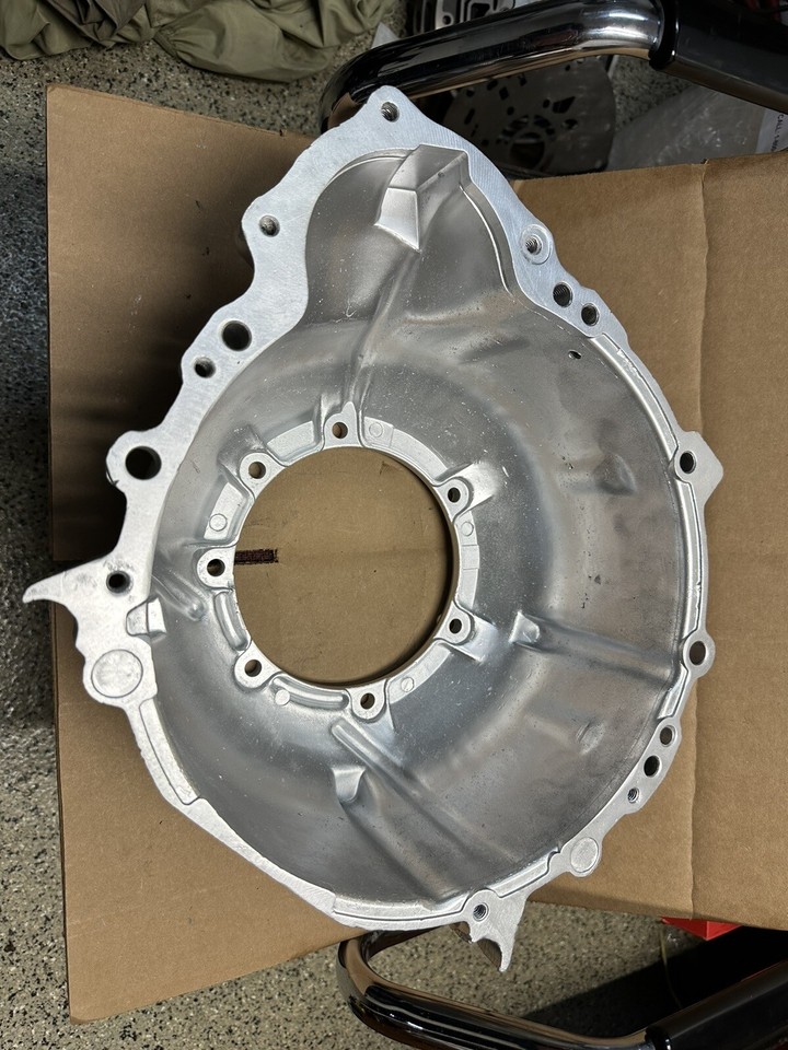 FORD C4 BELLHOUSING CASTING # C5GP-7976-A 7 BOLT 6” TALL 6 CYLINDER 157 ...